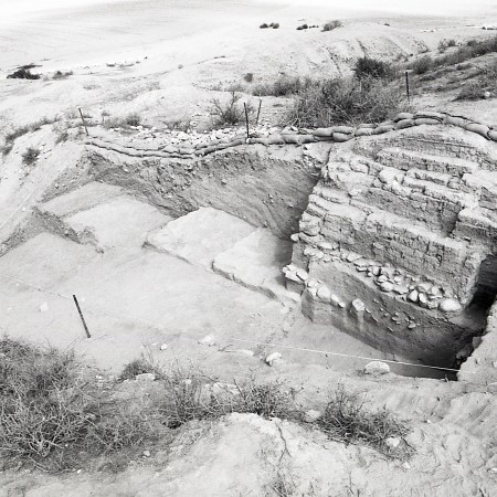 Conrad Schick and Gottlieb Schumacher at the Archives of the Palestine ...